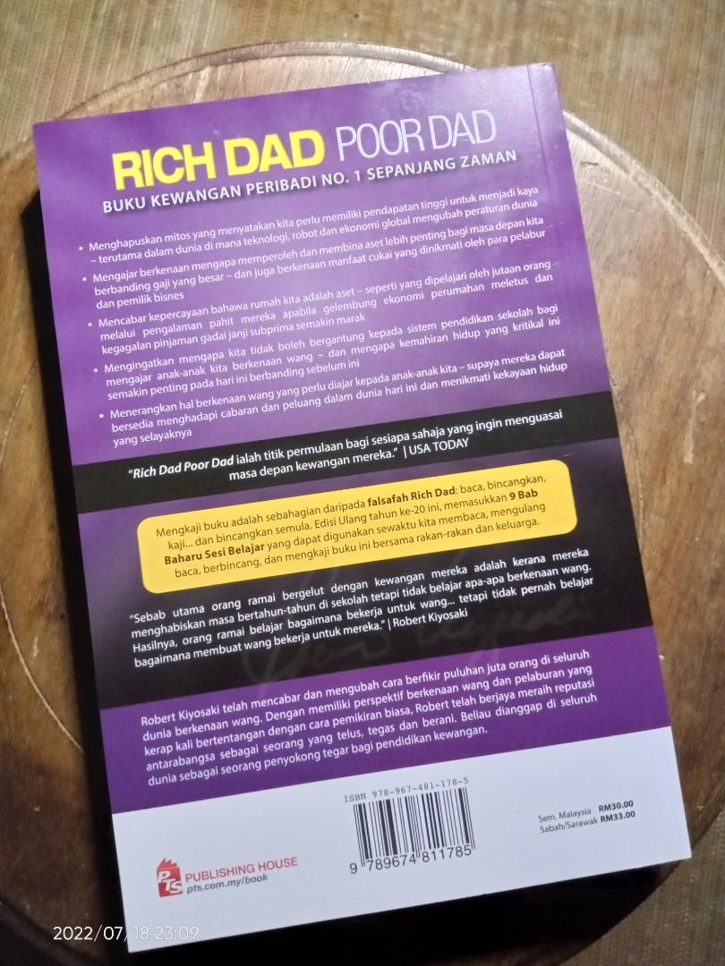 Rich Dad Poor Dad Edisi Ulang Tahun Ke 20 Hobbies And Toys Books