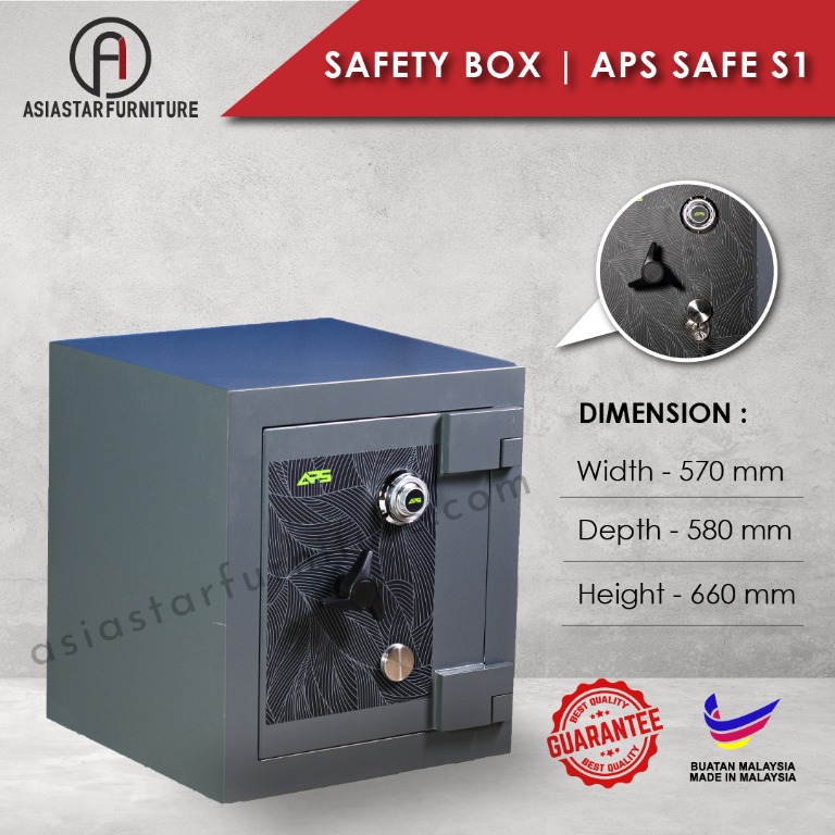 Safety Box | Peti Keselamatan | Office Series S1, Furniture & Home ...