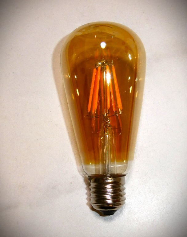 Screw Type LED Light Filament Bulb E27 (Warm White) / OLH1001 ...