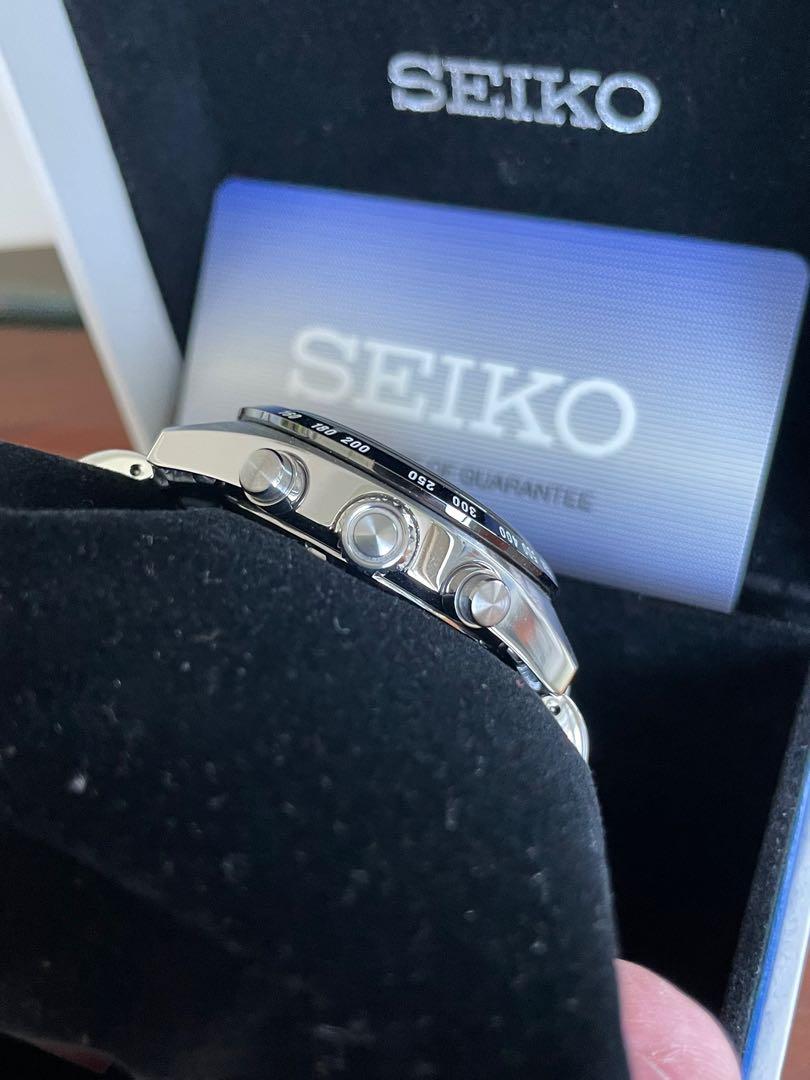 Seiko Chronograph Prospex Solar Speedtimer SSC819, Men's Fashion, Watches & Accessories, Watches ...