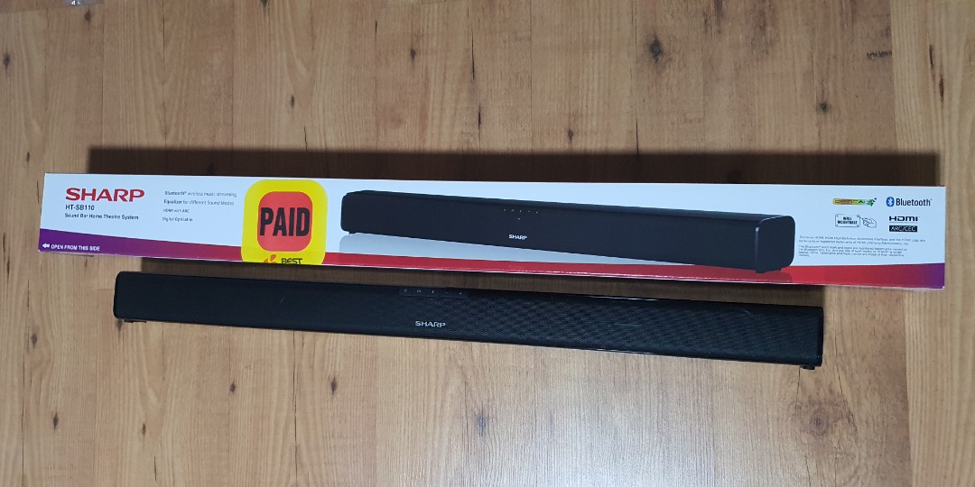 SHARP Soundbar HT-SB 110, Audio, Soundbars, Speakers & Amplifiers on ...
