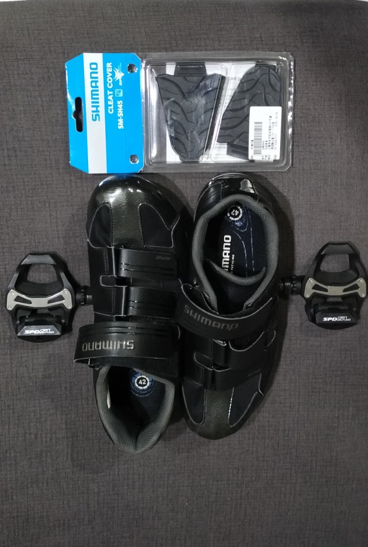 Shimano RP2 cleats shoes, Sports Equipment, Bicycles & Parts, Parts ...