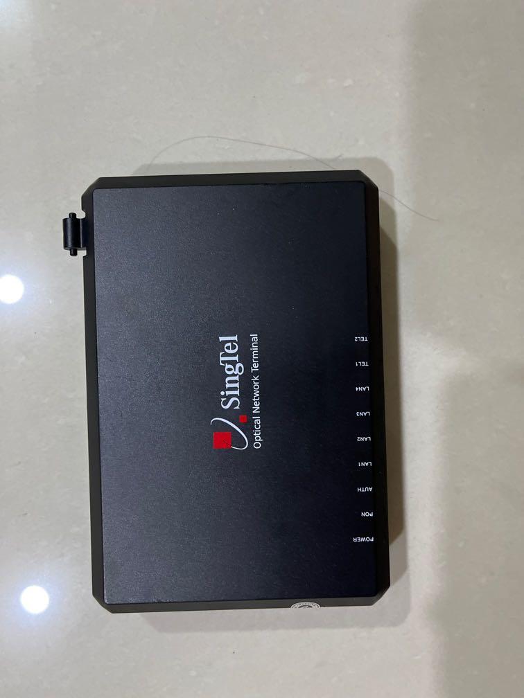 Singtel Optical Network Terminal, Computers & Tech, Parts & Accessories ...