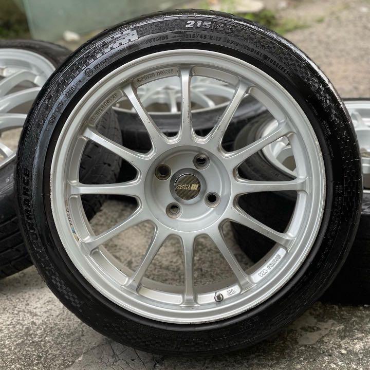 Ssr type f 17”, Auto Accessories on Carousell