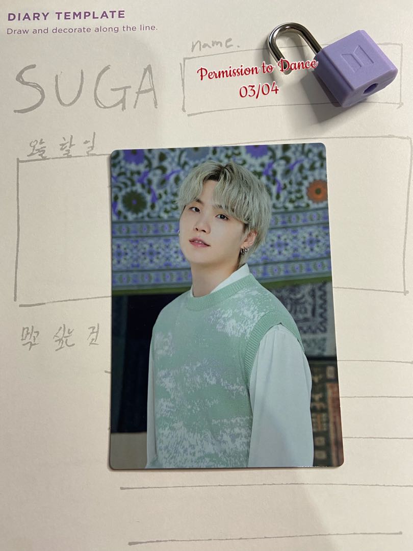 Suga - PTD 03/04 Official, Hobbies & Toys, Memorabilia & Collectibles ...