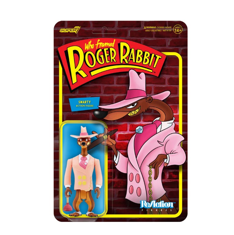 Super7 Smarty Who Framed Roger Rabbit ReAction Action Figure, Hobbies ...