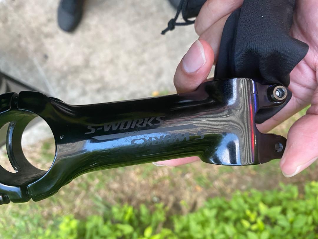 S-works stem 100mm, Sports Equipment, Bicycles & Parts, Parts ...