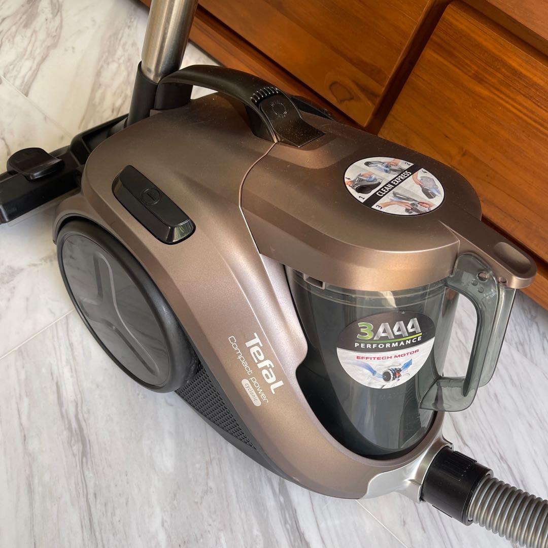 Tefal Compact Power Cyclonic Bagless Vacuum, TV & Home Appliances ...