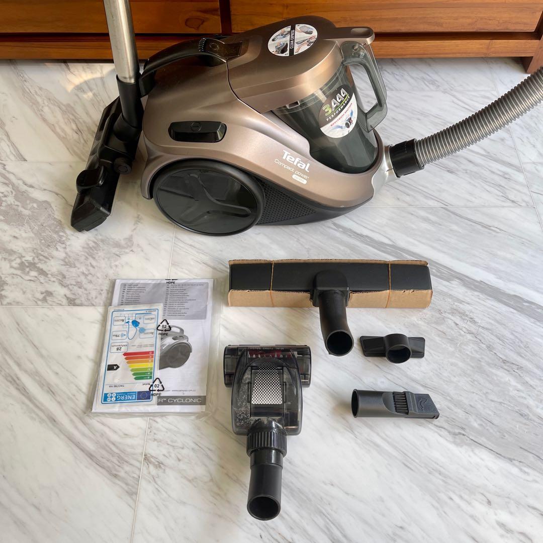 Tefal Compact Power Cyclonic Bagless Vacuum, TV & Home Appliances ...