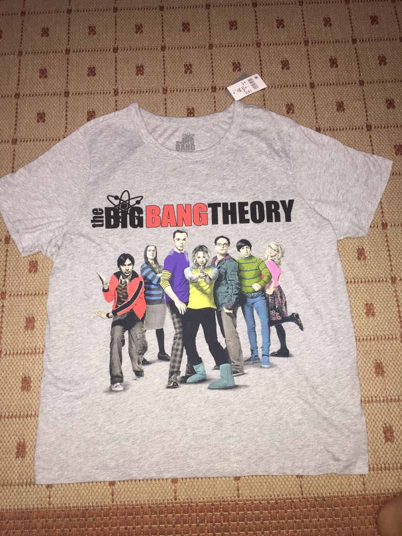 THE BIG BANG THEORY OFFICIAL MERCHANDISE TEE, Men's Fashion, Tops ...