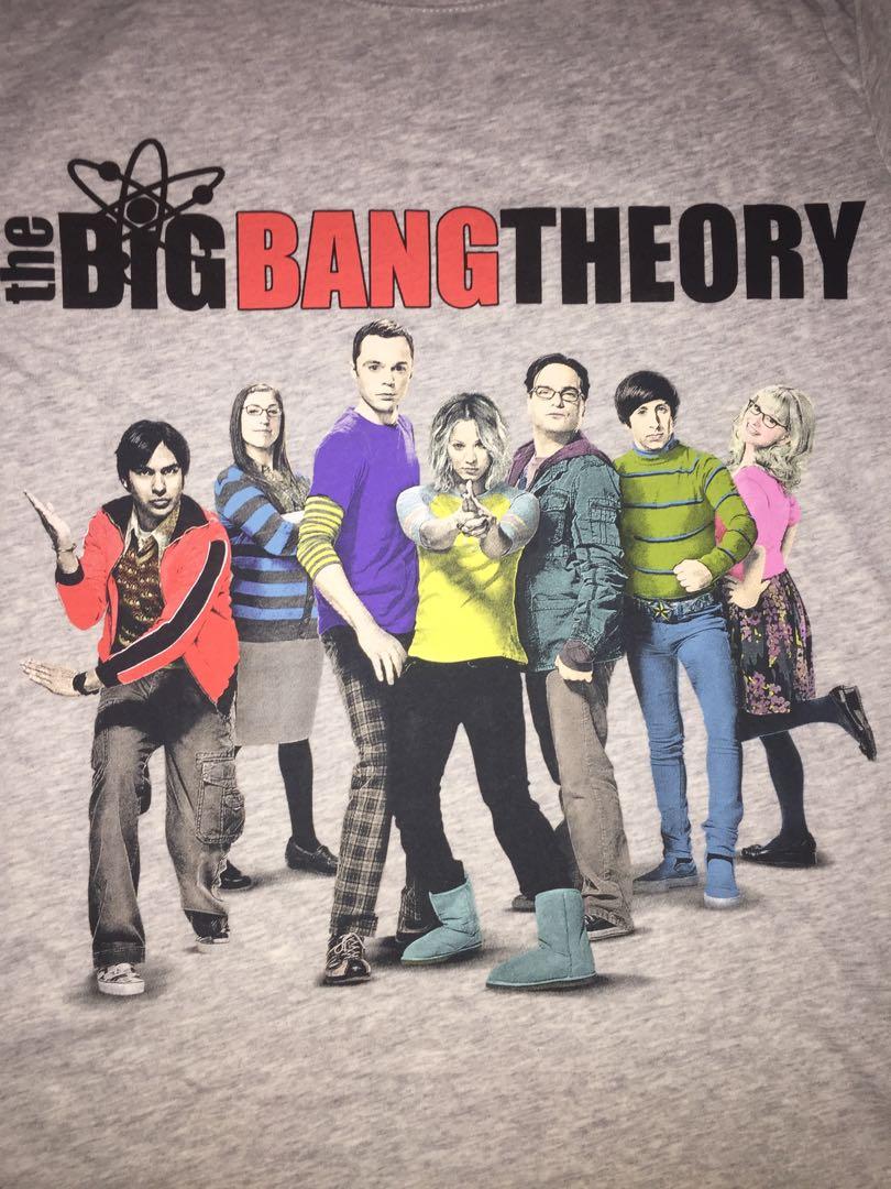 THE BIG BANG THEORY OFFICIAL MERCHANDISE TEE, Men's Fashion, Tops ...