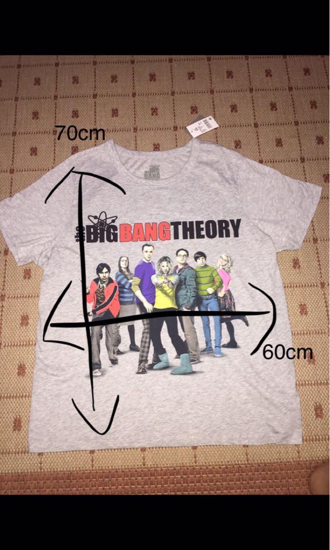 THE BIG BANG THEORY OFFICIAL MERCHANDISE TEE, Men's Fashion, Tops ...