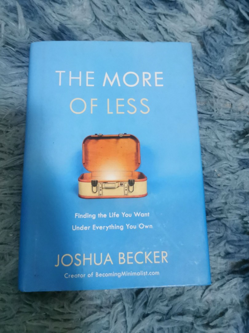 (Hardcover) The More of Less by Joshua Becker, Hobbies & Toys, Books ...