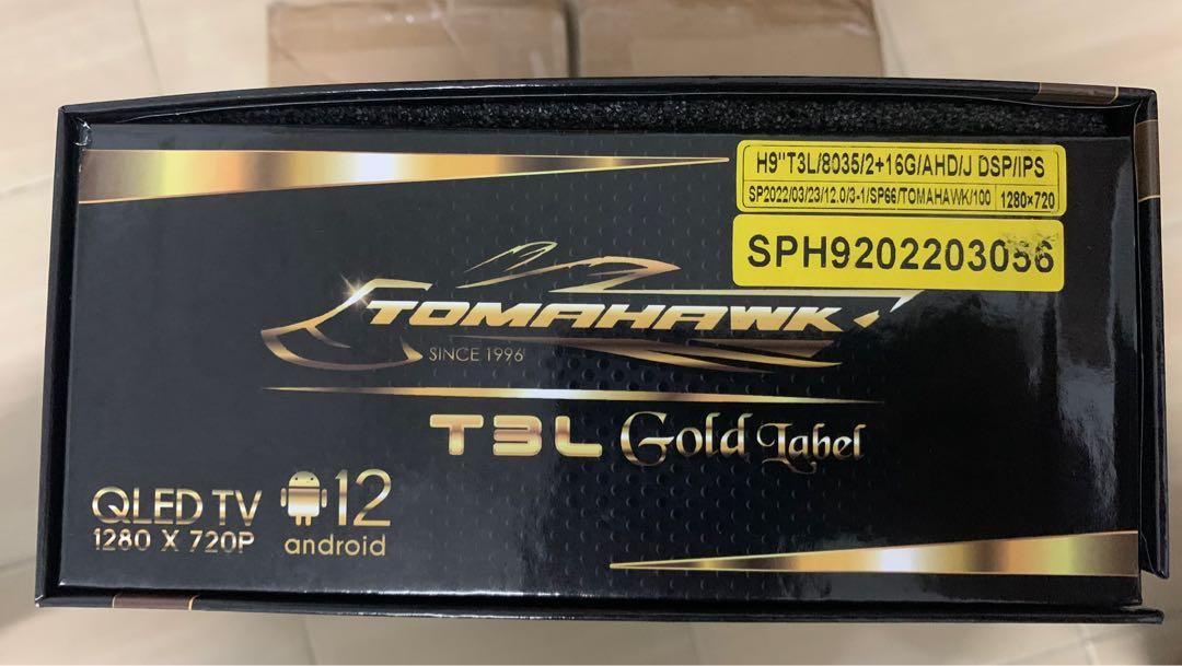 Tomahawk Gold Label Android Player 9” T3L, Auto Accessories on Carousell