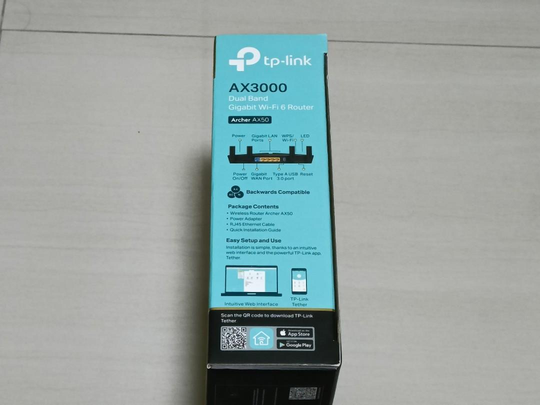 TP Link AX3000 router for sale, Computers & Tech, Parts & Accessories ...