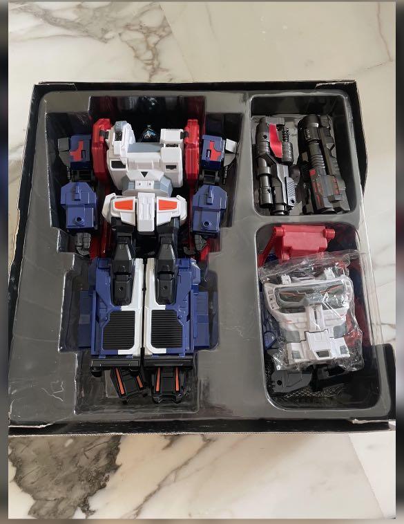 Transformers Xovergen TF01 + TF02 god bomber + heikei optimus prime ...