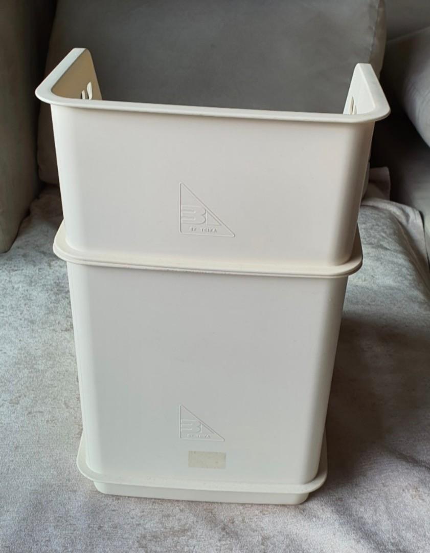 Two tier plastic storage shelf / rack, Furniture & Home Living, Home ...