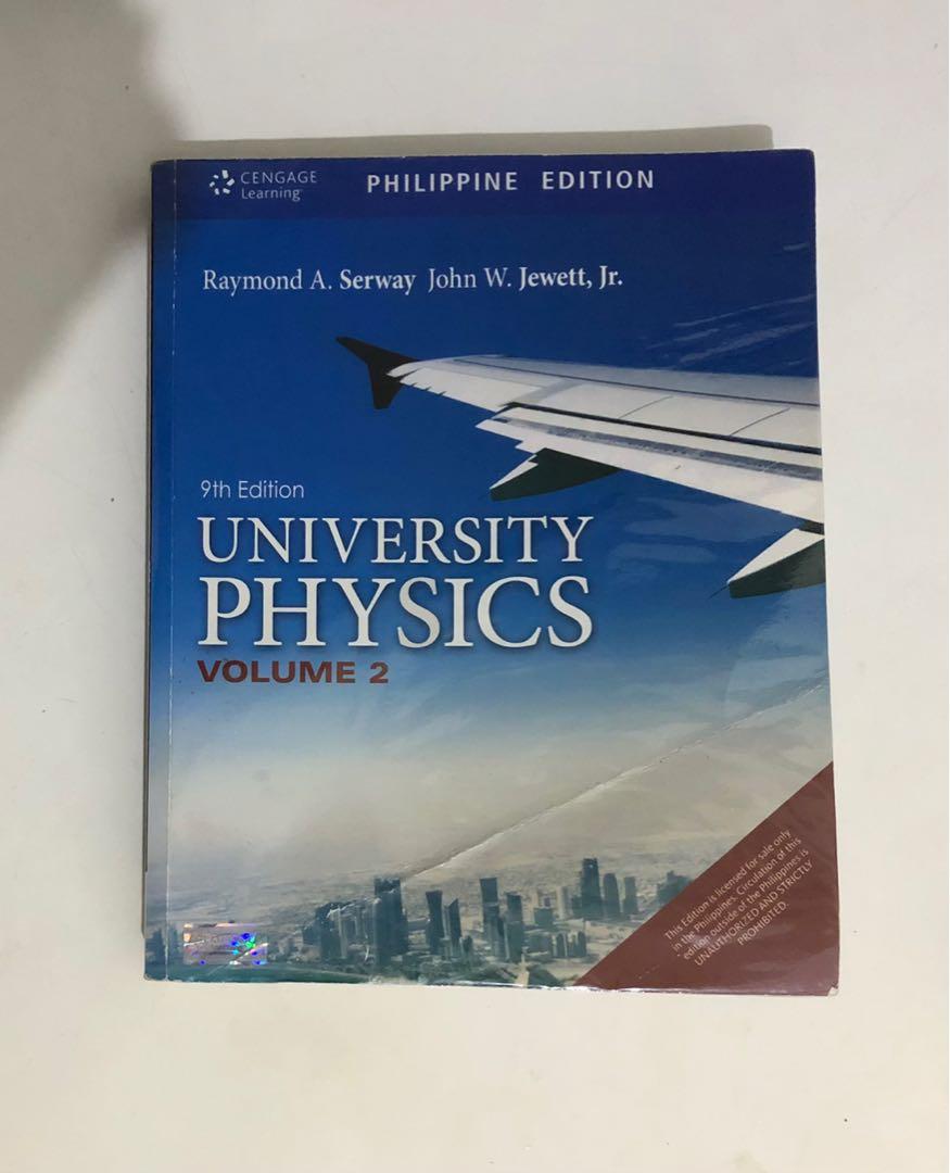 University Physics 9th Edition Vol 1 and 2 Serway & Jewett Jr., Hobbies ...