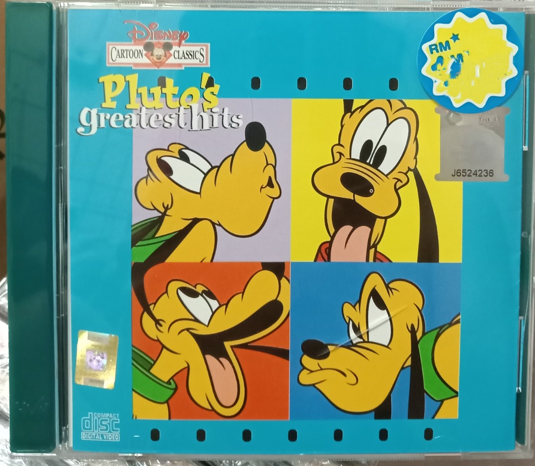 VCD Disney Pluto Greatest hits cartoon animation, Hobbies & Toys, Music ...