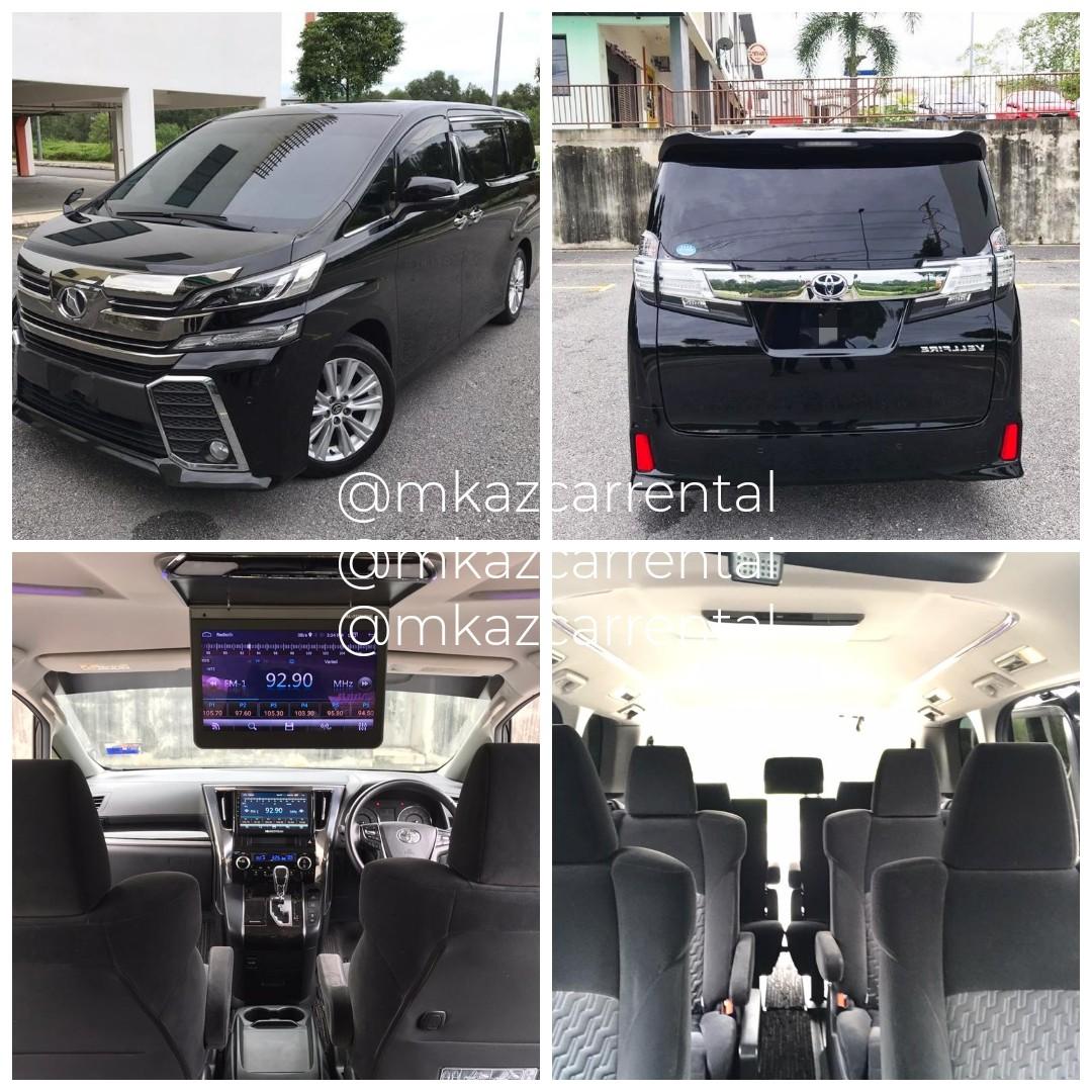 Vellfire Robot MPV Sewa KL Selangor, Cars, Vehicle Rentals on Carousell