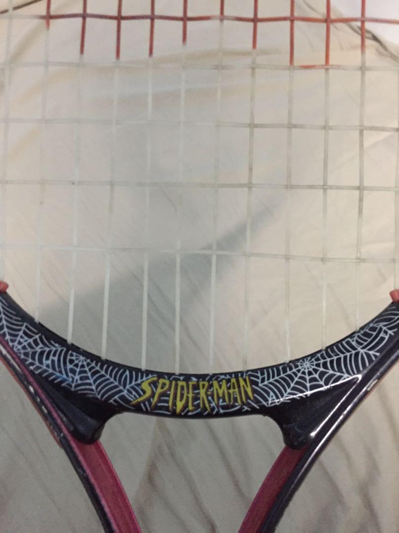Vintage 1996 Wilson Oversized Marvel Spiderman Youth Tennis Racquet ...