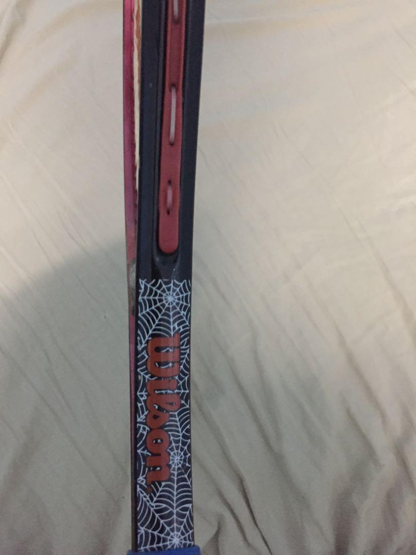 Vintage 1996 Wilson Oversized Marvel Spiderman Youth Tennis Racquet ...