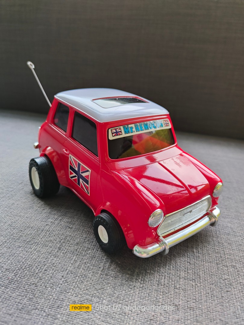 VINTAGE MINI COOPER MORRIS MR.REMOCON RADIOTRON KIKIMATSUSHIRO MADE IN ...