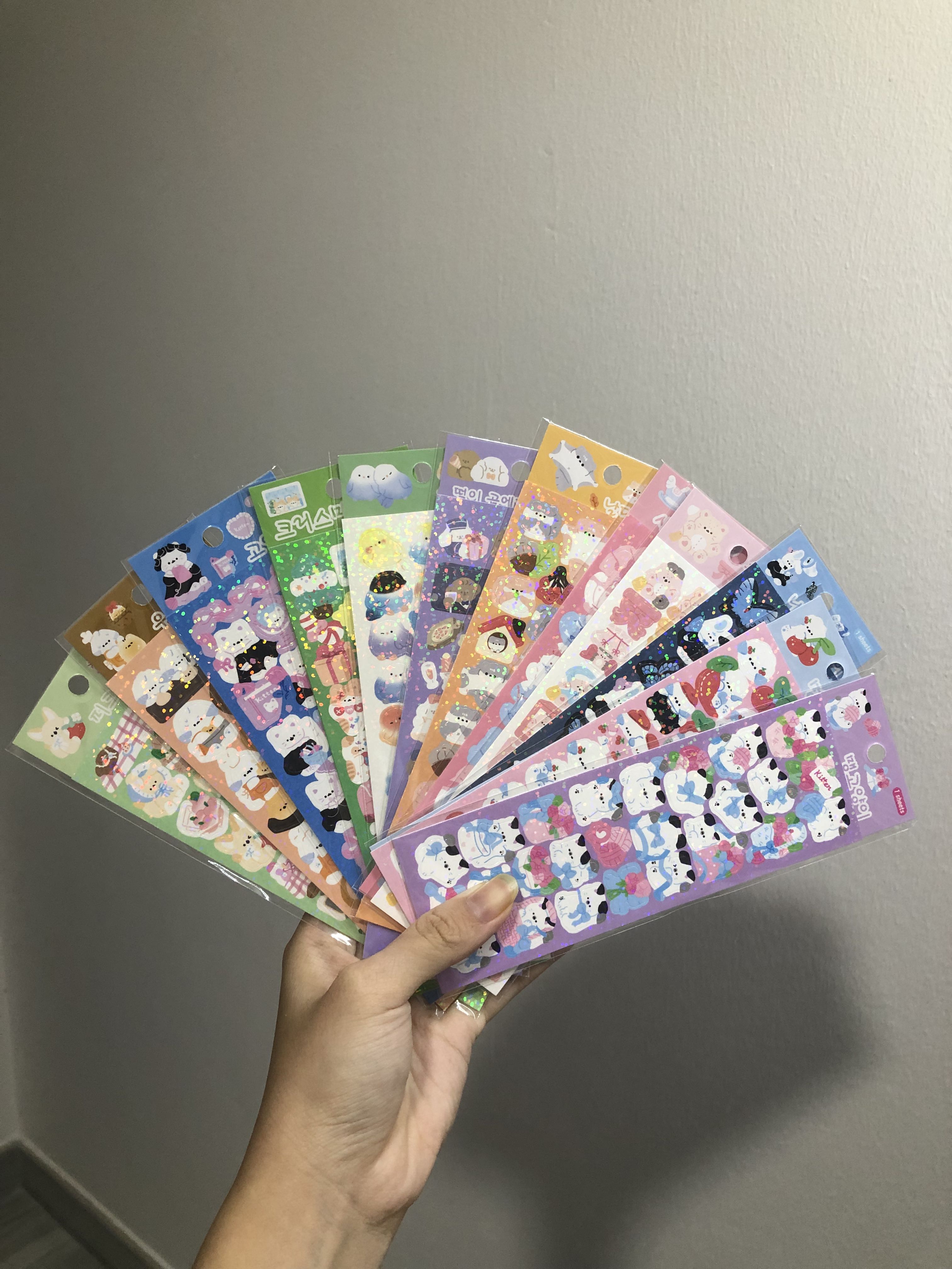 [WTS] KOREAN AESTHETIC STICKERS!! great for toploader deco and bujo ...