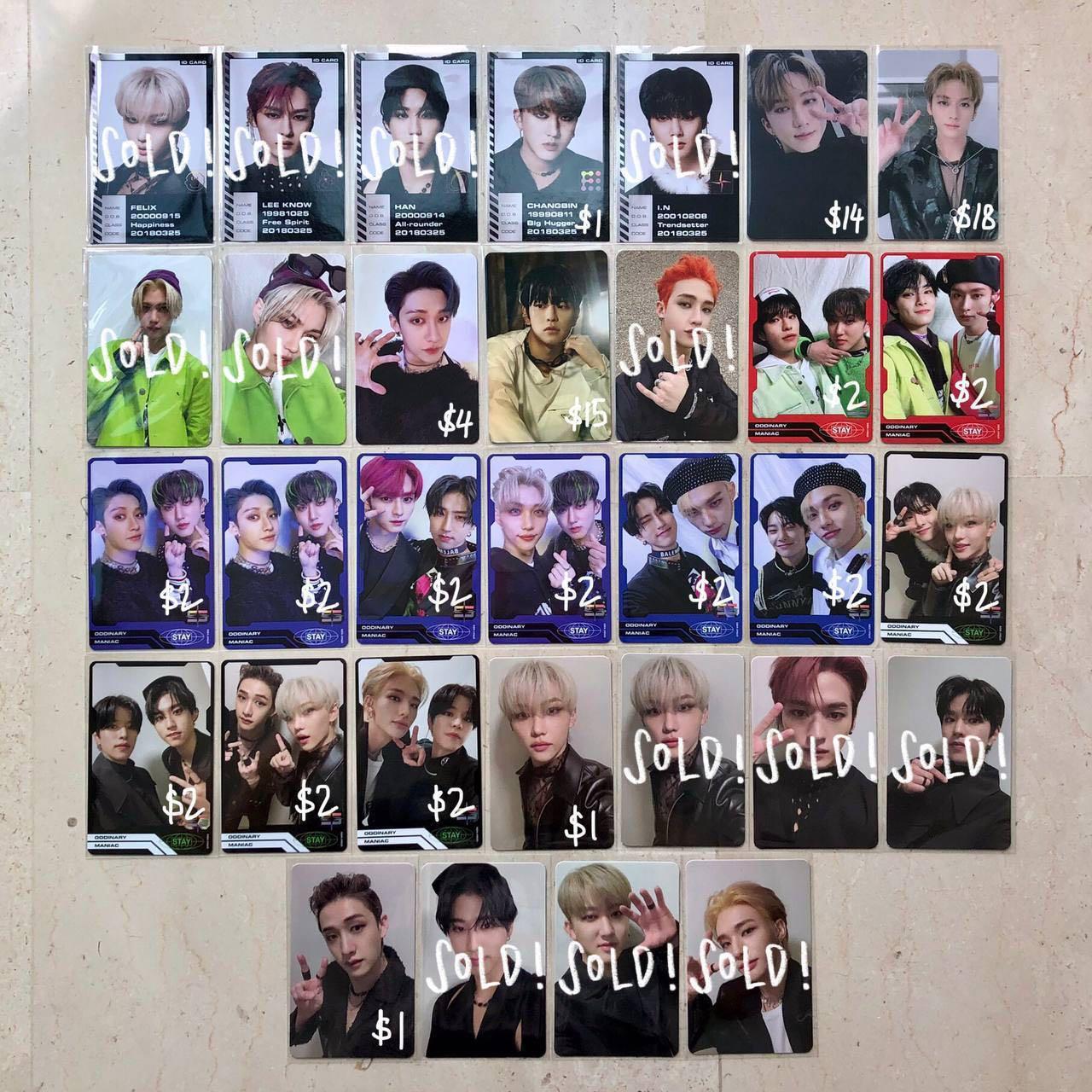 [wts] straykids skz pcs soundwave ktown4u aladin luckydraw ld noeasy ...