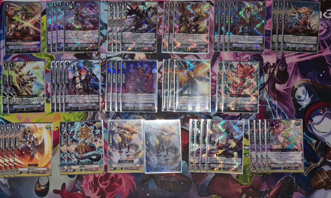 Wts Vanguard V Dauntless Reverse Deck with spares, Hobbies & Toys, Toys & Games on Carousell