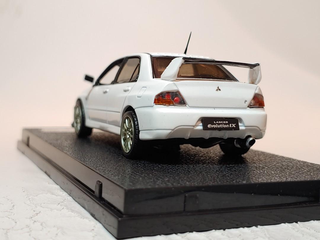 1/43 mitsubishi lancer evolution IX diecast 1:43 white, 興趣及遊戲, 玩具 & 遊戲類 ...