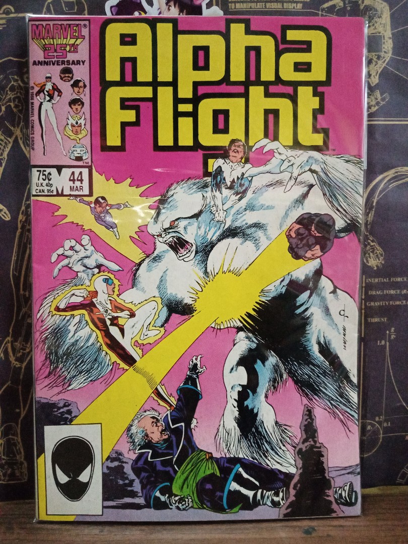 1987 Alpha Fight Vol.1 No.44 Comics, Hobbies & Toys, Books & Magazines ...