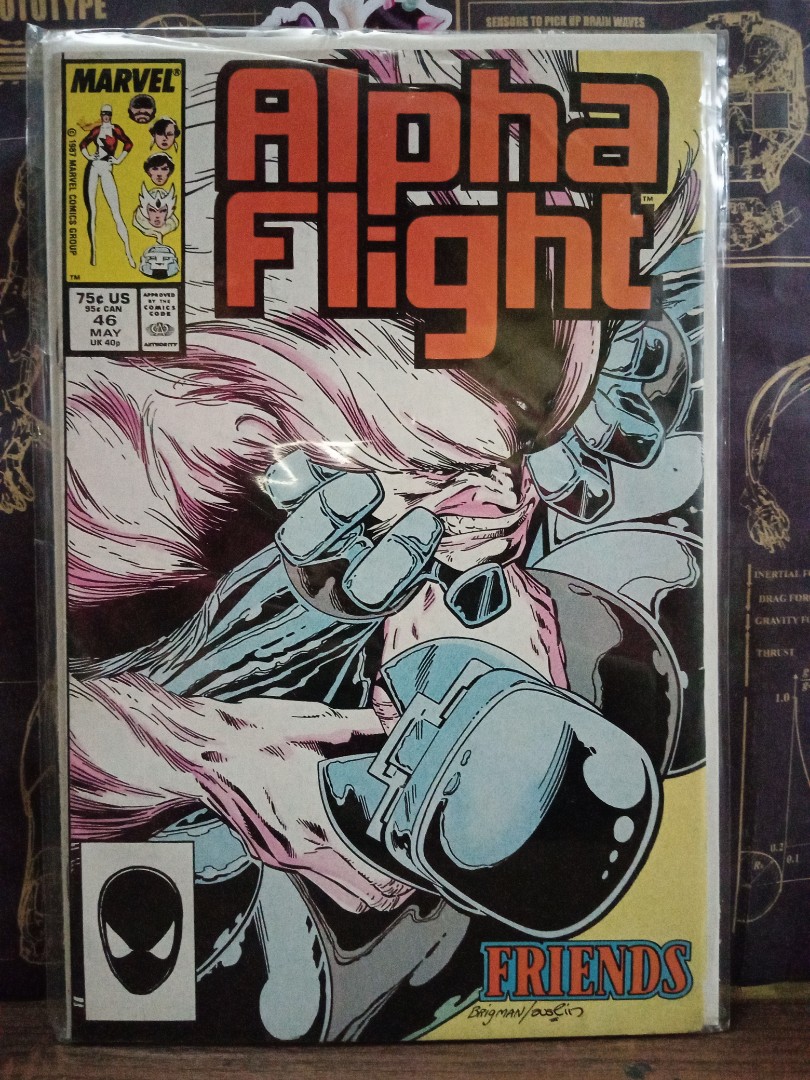 1987 Alpha Fight Vol.1 No.46 Comics, Hobbies & Toys, Books & Magazines ...