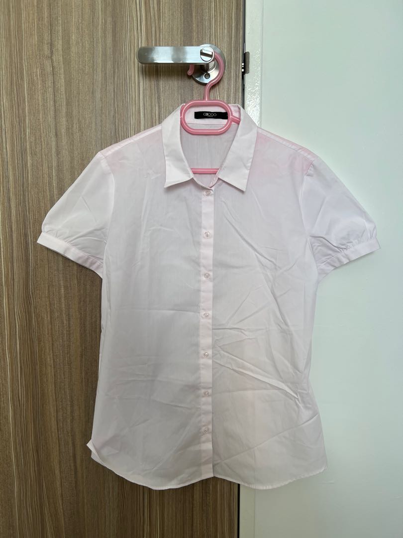 (3 colours) g2000 woman formal wear button top, Women's Fashion, Tops ...