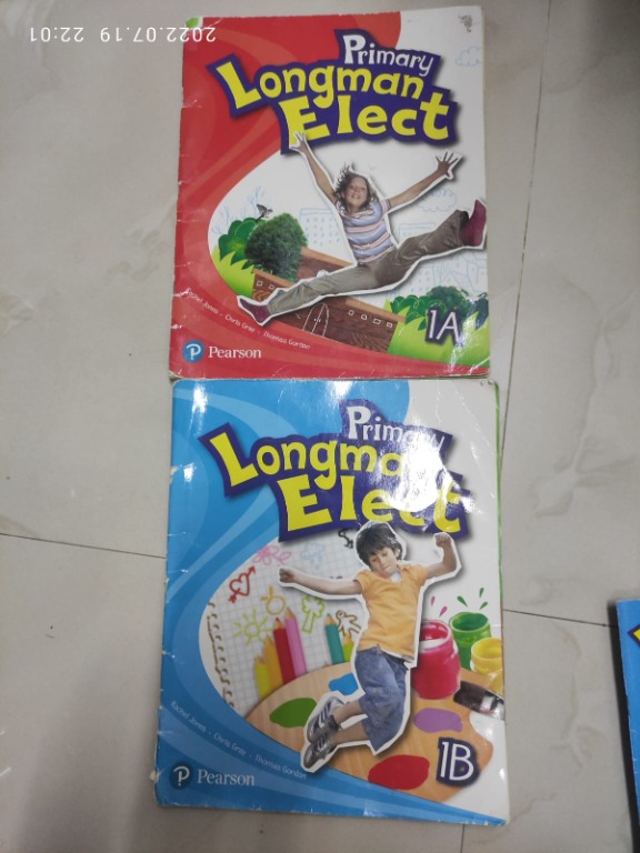 朗文英文 primary longman elect 1A 1B, 興趣及遊戲, 書本 & 文具, 教科書 - Carousell