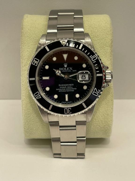 勞力士 ROLEX 16610LN SUBMARINER (2007年), 男裝, 手錶及配件, 手錶 - Carousell
