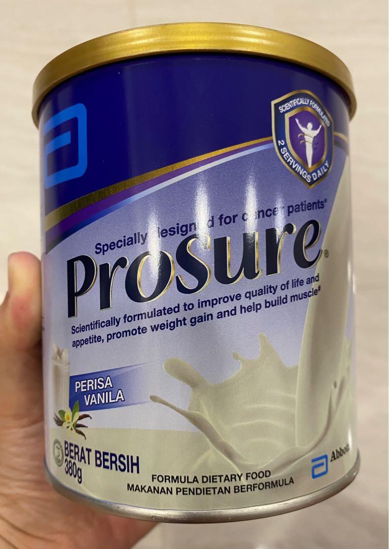 Abbott Prosure Vanilla Flavoured Milk Powder 380g, Health & Nutrition ...