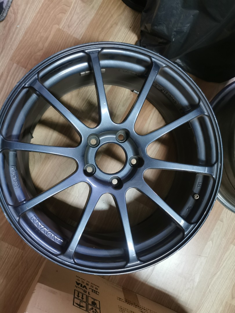 Advan RS 18" Original, Car Accessories, Tyres & Rims on Carousell