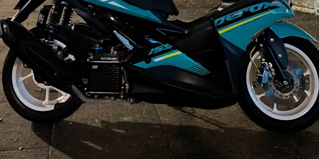 Aerox rims, Motorcycles, Motorcycle Accessories on Carousell