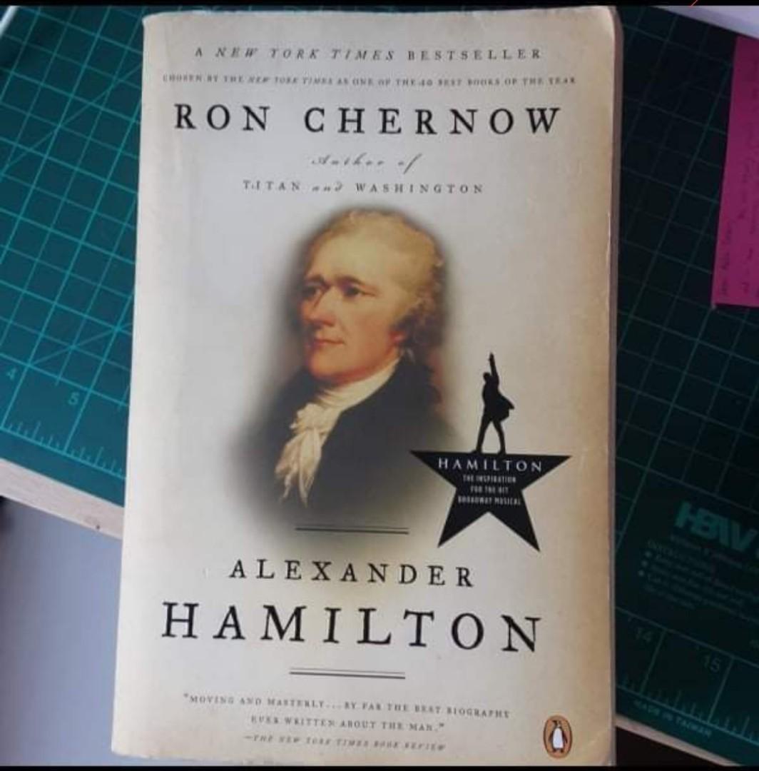Alexander Hamilton Biography by Ron Chernow, Hobbies & Toys, Books ...