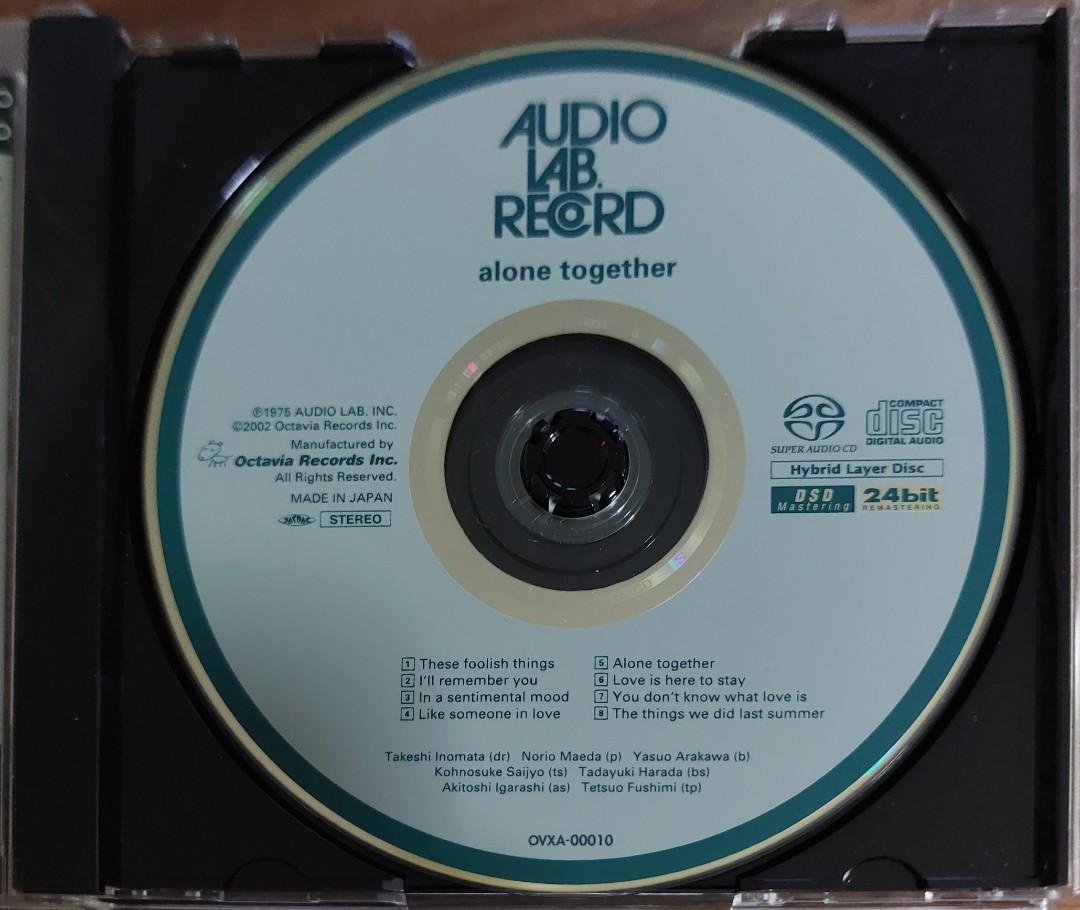 Alone together Audio Lab. Record SACD, 興趣及遊戲, 音樂、樂器 & 配件, 音樂與媒體 - CD 及 ...