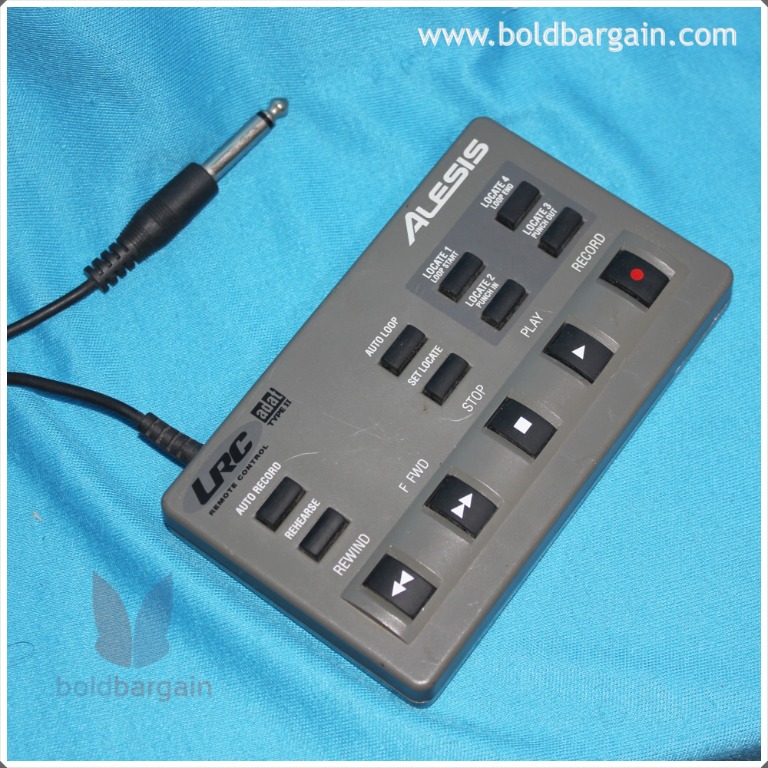 Authentic ALESIS ADAT Type II LRC Remote Control Unit, Hobbies & Toys ...