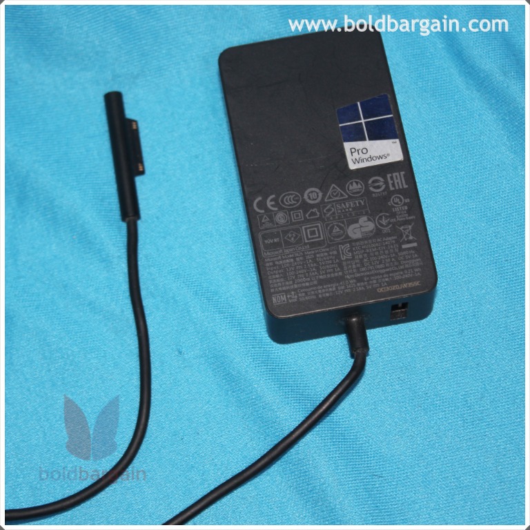 Authentic Microsoft Model 1625 AC DC Adapter 12V 2.58A 36W Charger for ...