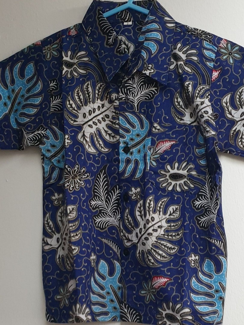 Batik Shirt for Kid (Last minutes for Racial Harmony Day), Babies ...