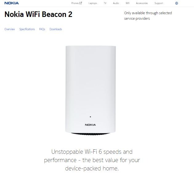 Beacon 2 Nokia Mesh Router (Wifi 6 Speeds), Computers & Tech, Parts ...