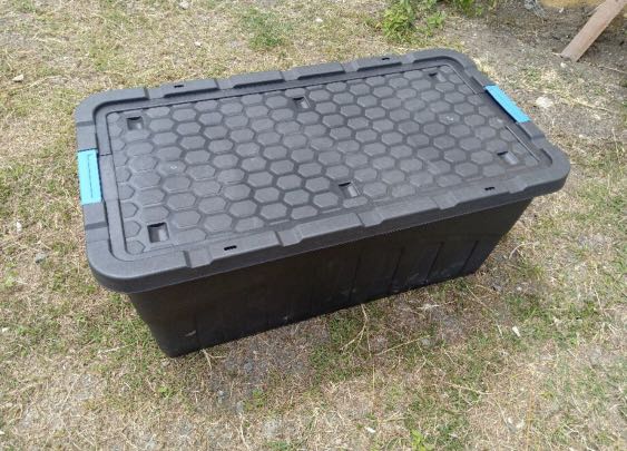 120L storage container, Furniture & Home Living, Home Improvement ...