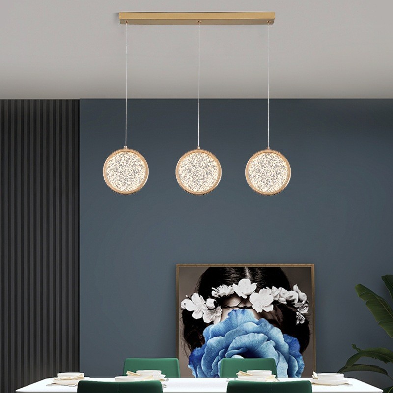 Bling bling plate pendant light, Furniture & Home Living, Lighting ...