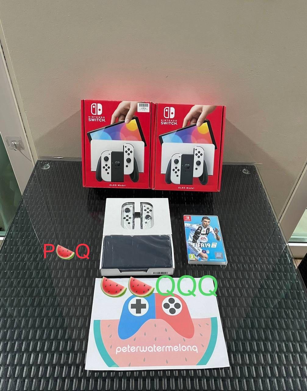 (Brand New) Nintendo Switch OLED Model Local Set Bundle (Console + free ...