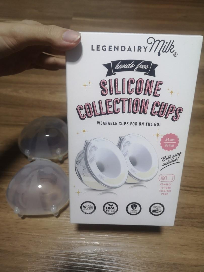 Breast milk collection cups - Legendairy Milk silicone collection cups ...
