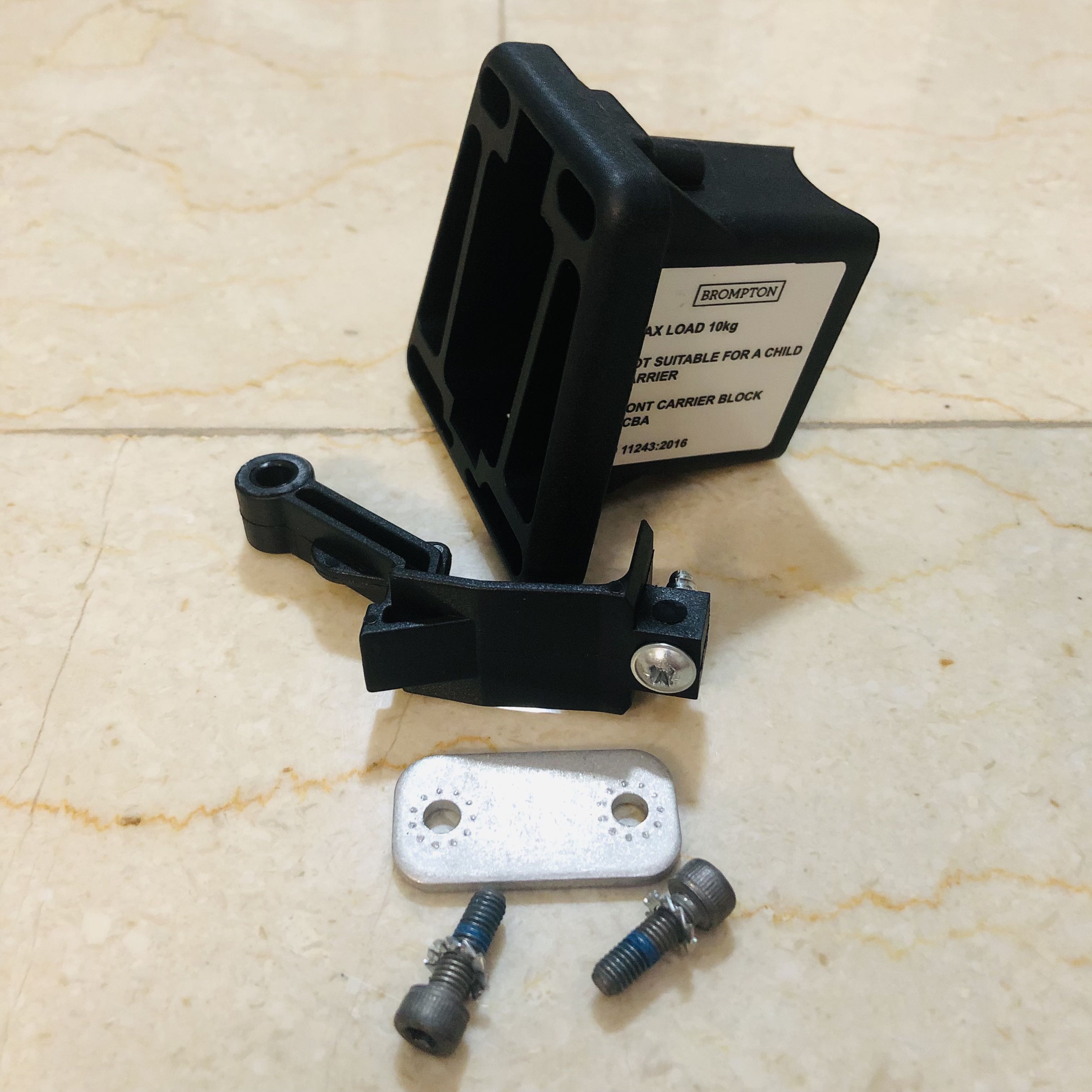 Brompton Original Front Carrier Block, Sports Equipment, Bicycles ...